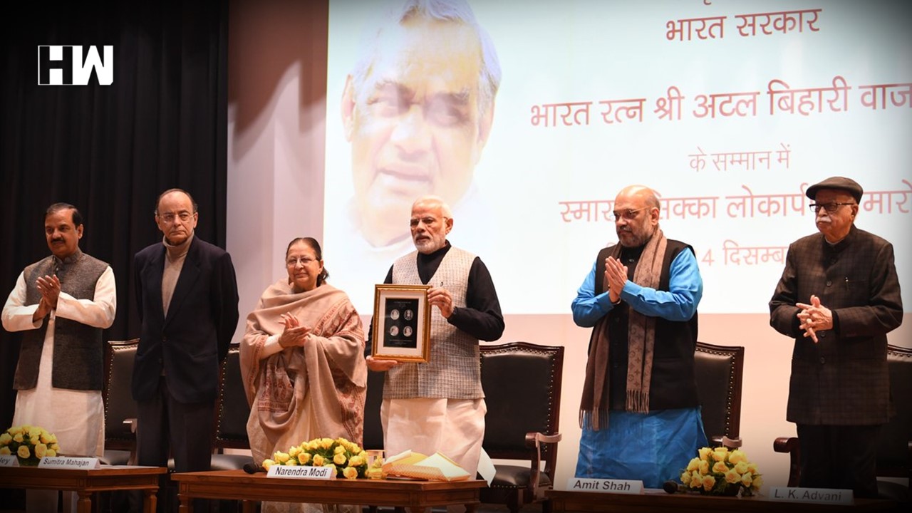 PM releases Rs 100 commemorative coin in memory of Atal Bihari Vajpayee ...