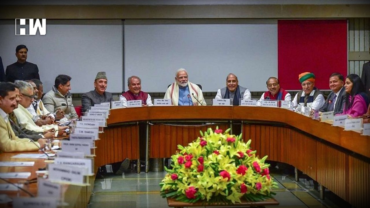 Delhi: All-Party Meeting Ahead Of Parliament's Budget Session To Be ...