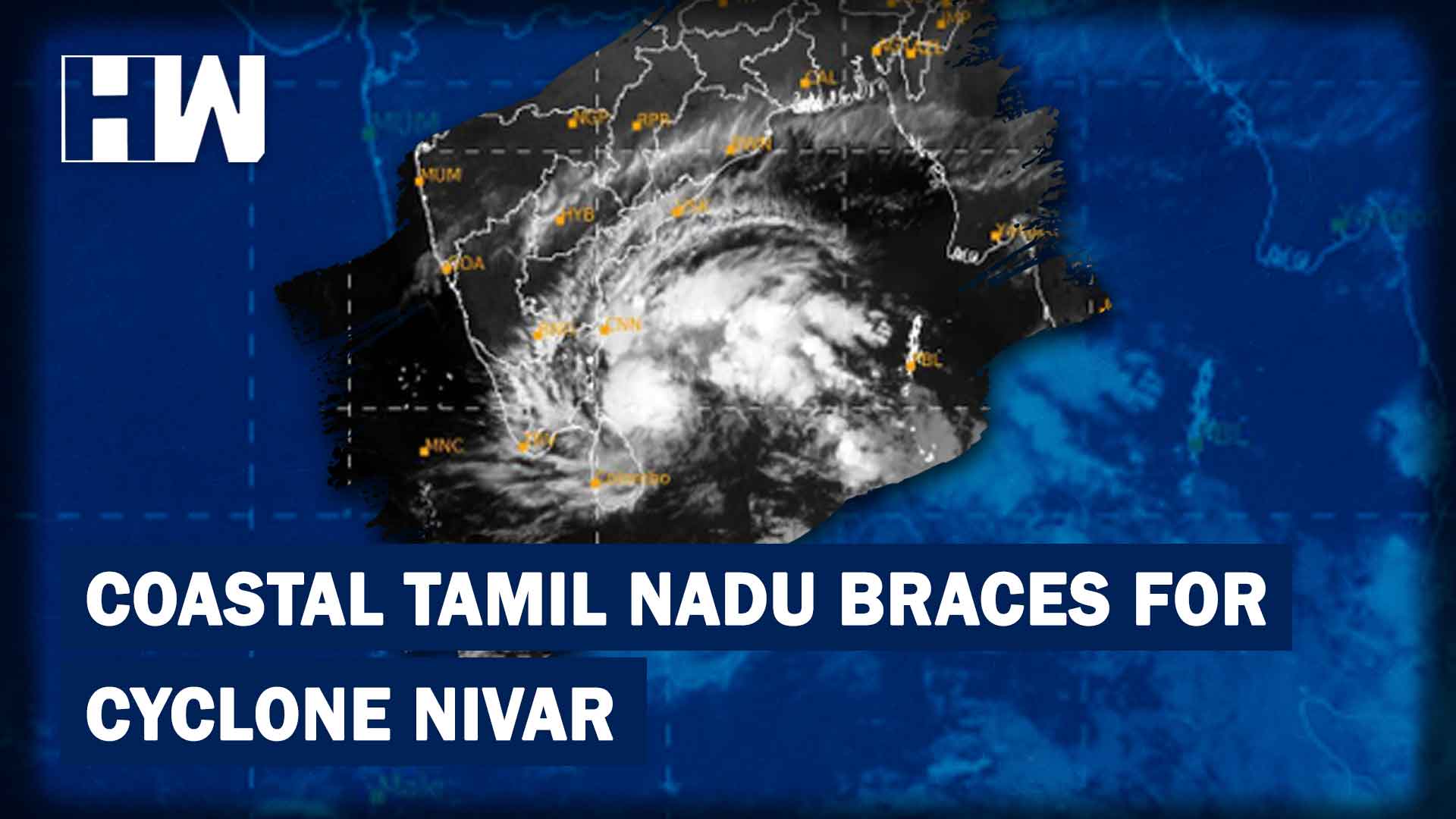 Heavy Rains Lash Chennai and Coastal Tamil Nadu As Cyclone Nivar ...