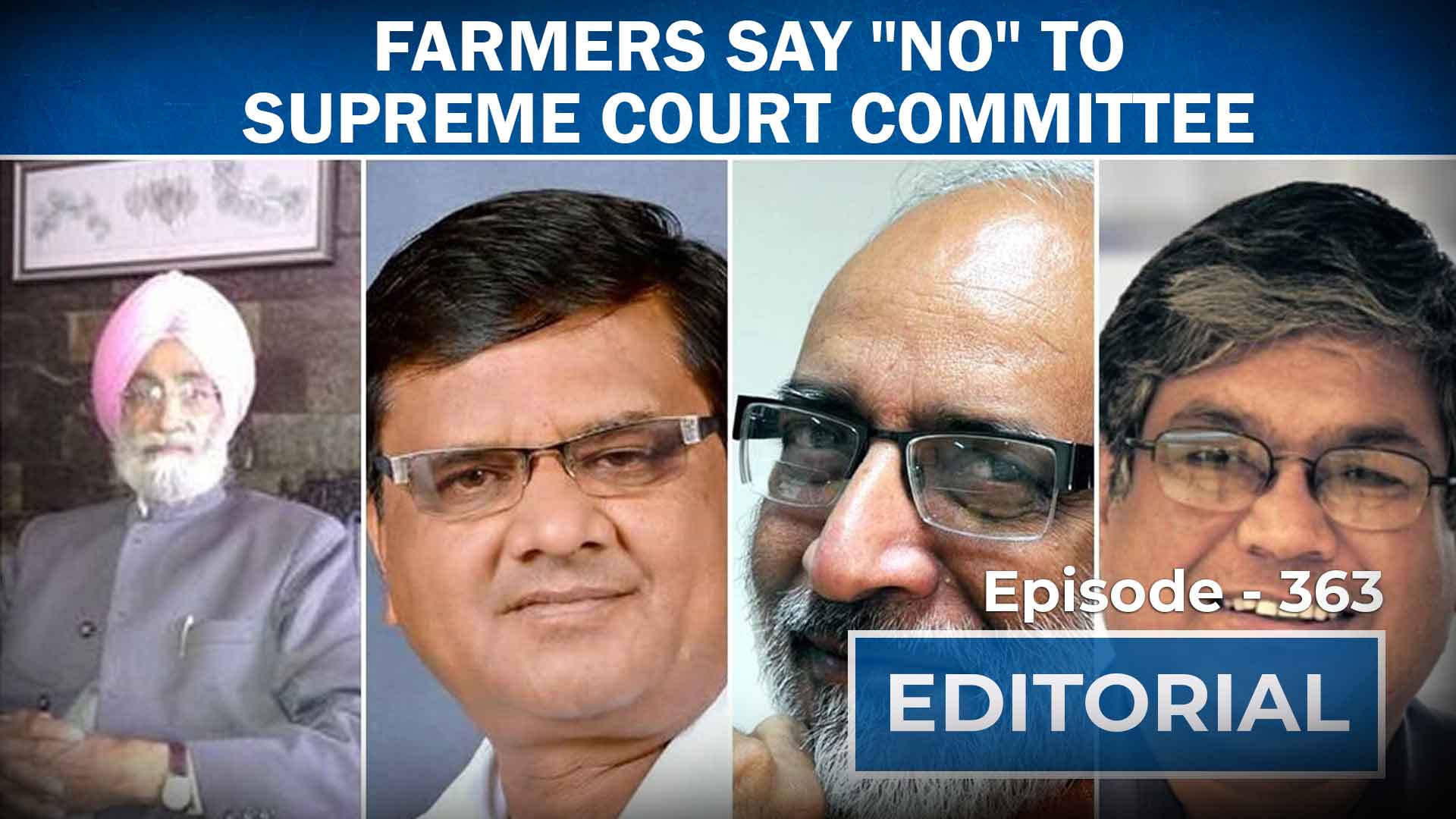 Editorial with Sujit Nair: Farmers Say “No” To Supreme Court Committee - HW News English