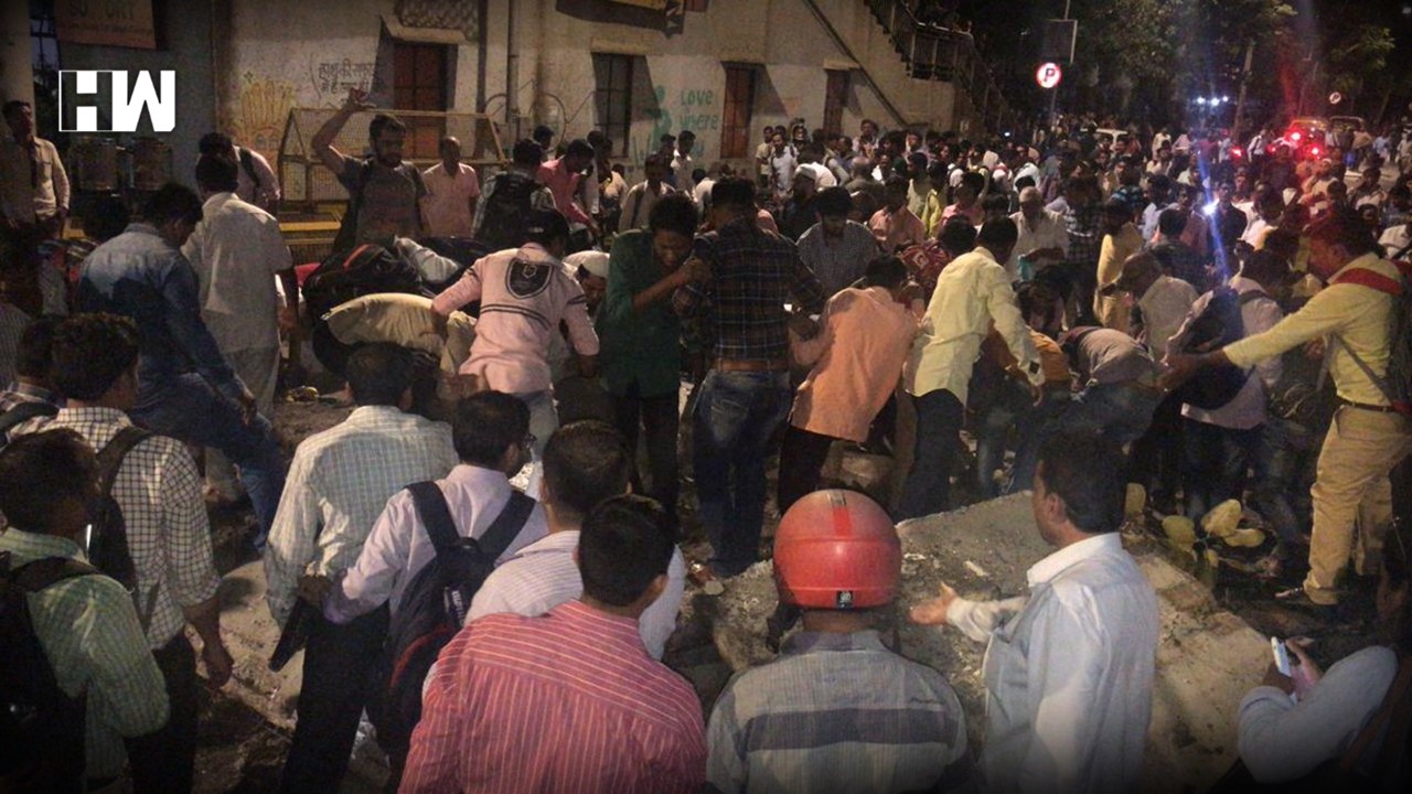 Live: Footover bridge near CST railway station collapses; 3 deaths ...