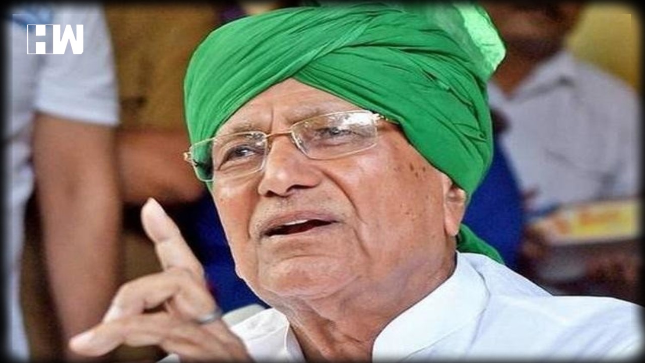 Former Haryana CM Om Prakash Chautala Walks Out Of Tihar Jail - HW News ...