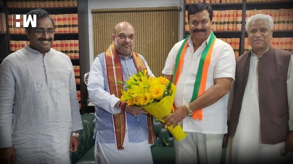 Senior Telangana Congress leader P Sudhakar Reddy joins BJP - HW News ...