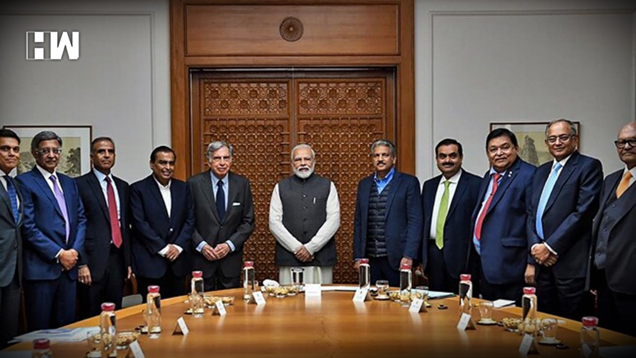 Finance Minister missing as PM Modi meets Industrialists and Economists ahead of Budget - HW ...