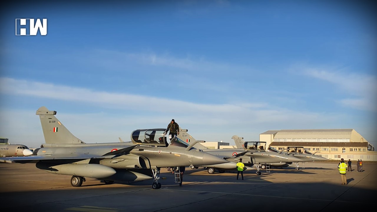 Fourth Batch of Rafale Fighter Jets Arrives in India, Mid-Air ...