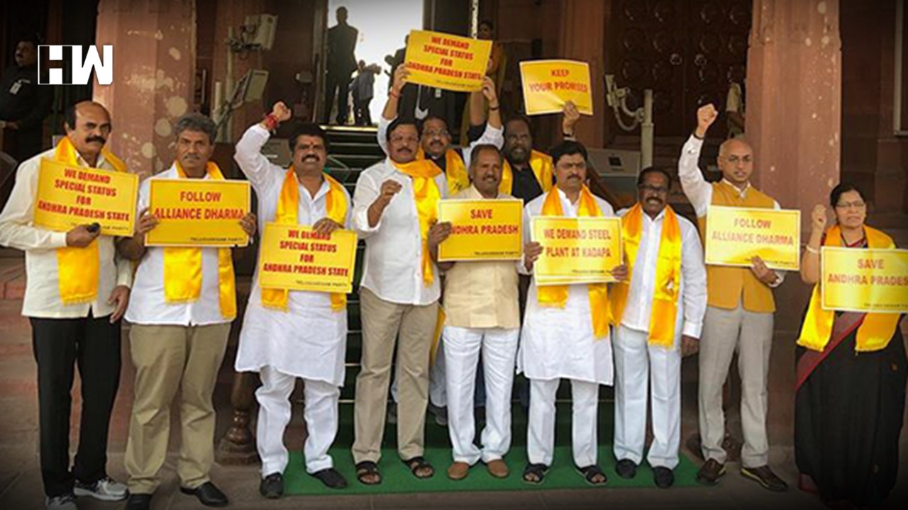 Andhra Special Status: TDP moves privilege motion against PM Modi - HW ...