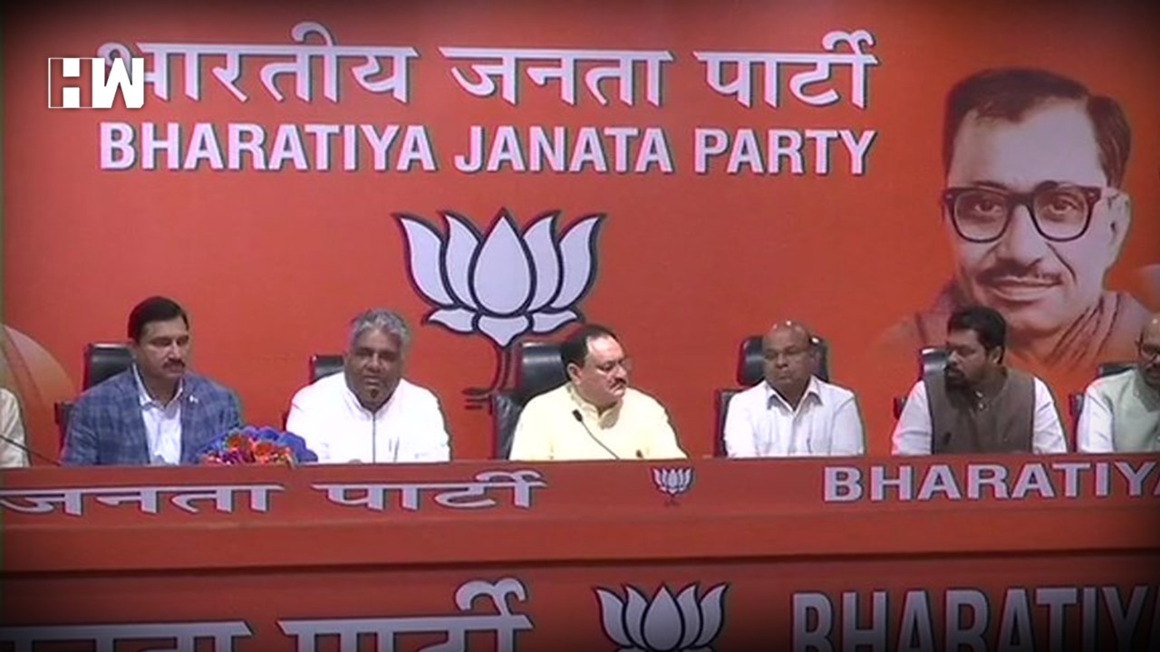 4 TDP Rajya Sabha members join BJP - HW News English