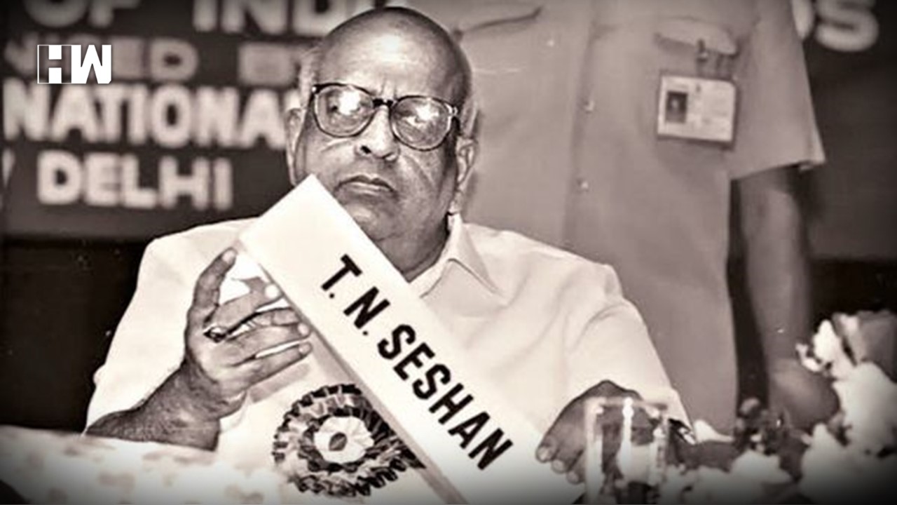TN Seshan, the man who made Election Commission realize that its not a ...