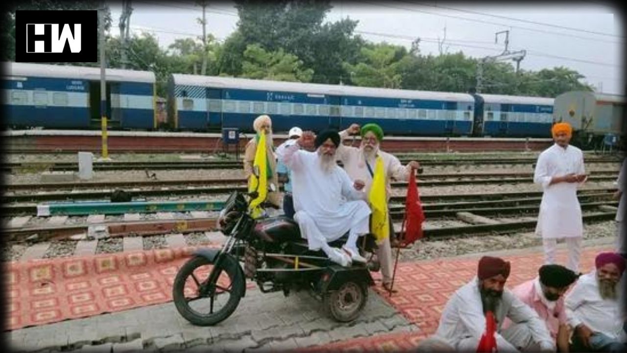 Kisan Rail Roko Andolan: a glimpse - HW News English