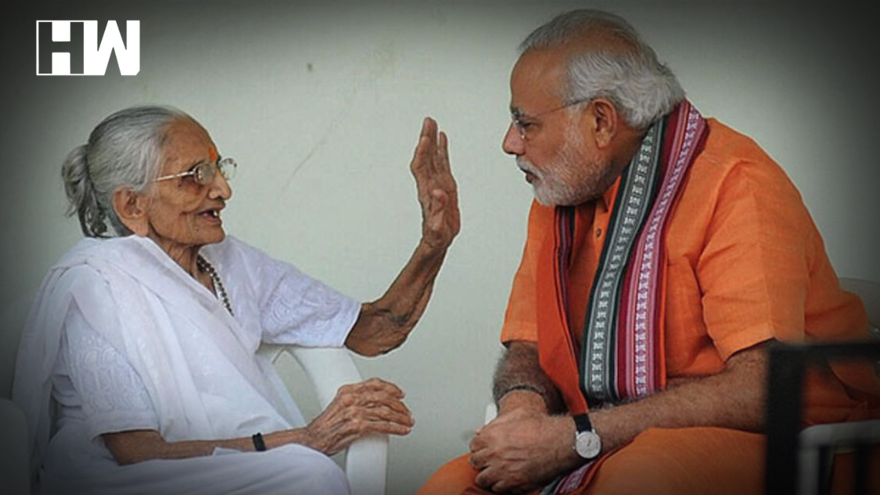 Road To Be Named After PM Modi's Mother On Her 100th Birthday - HW News ...