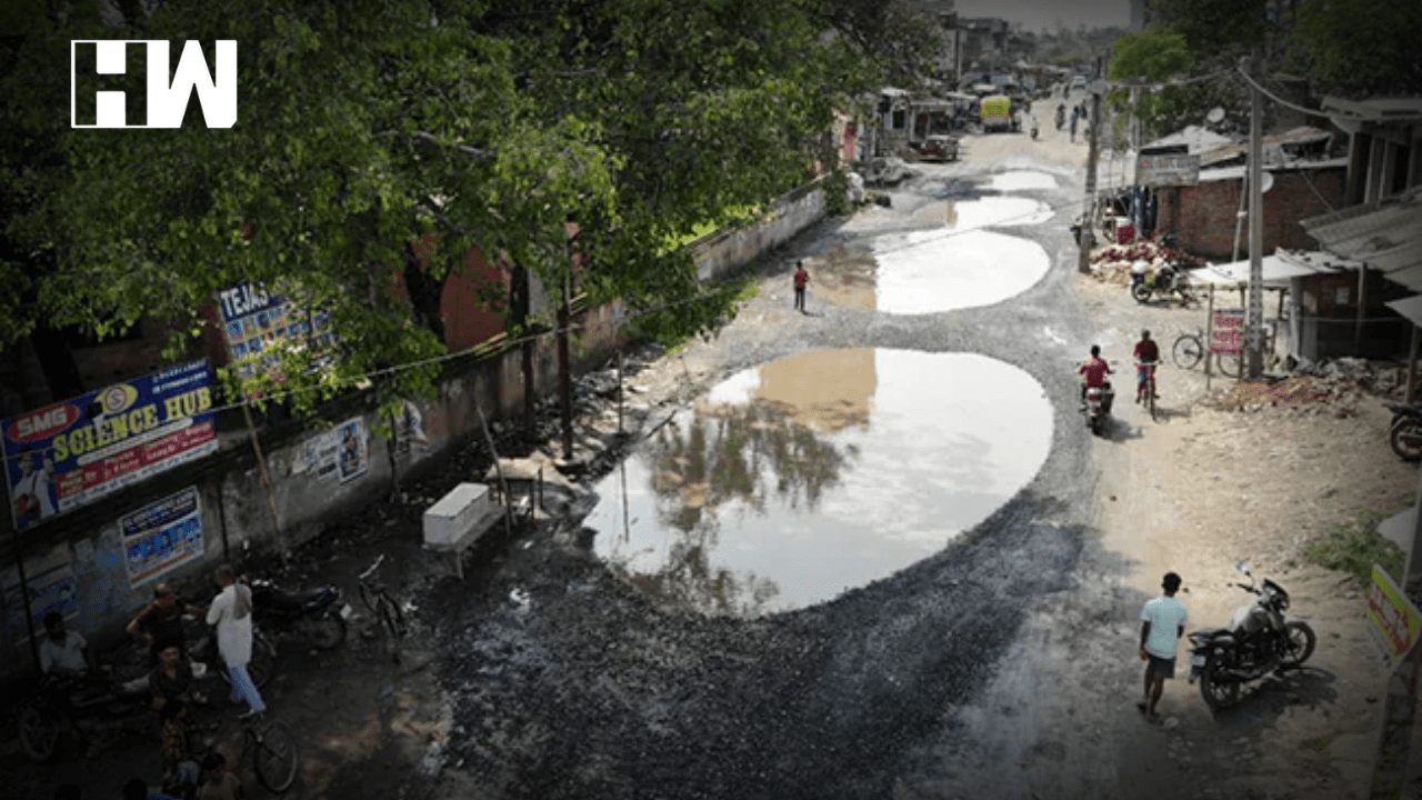 "Where's The Road?"; Aerial Footage Of Bihar National Highway Goes ...