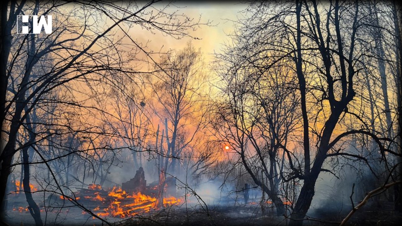 Fire Breaks Out Near Chernobyl Nuclear Plant, Spike in Radiation Levels ...
