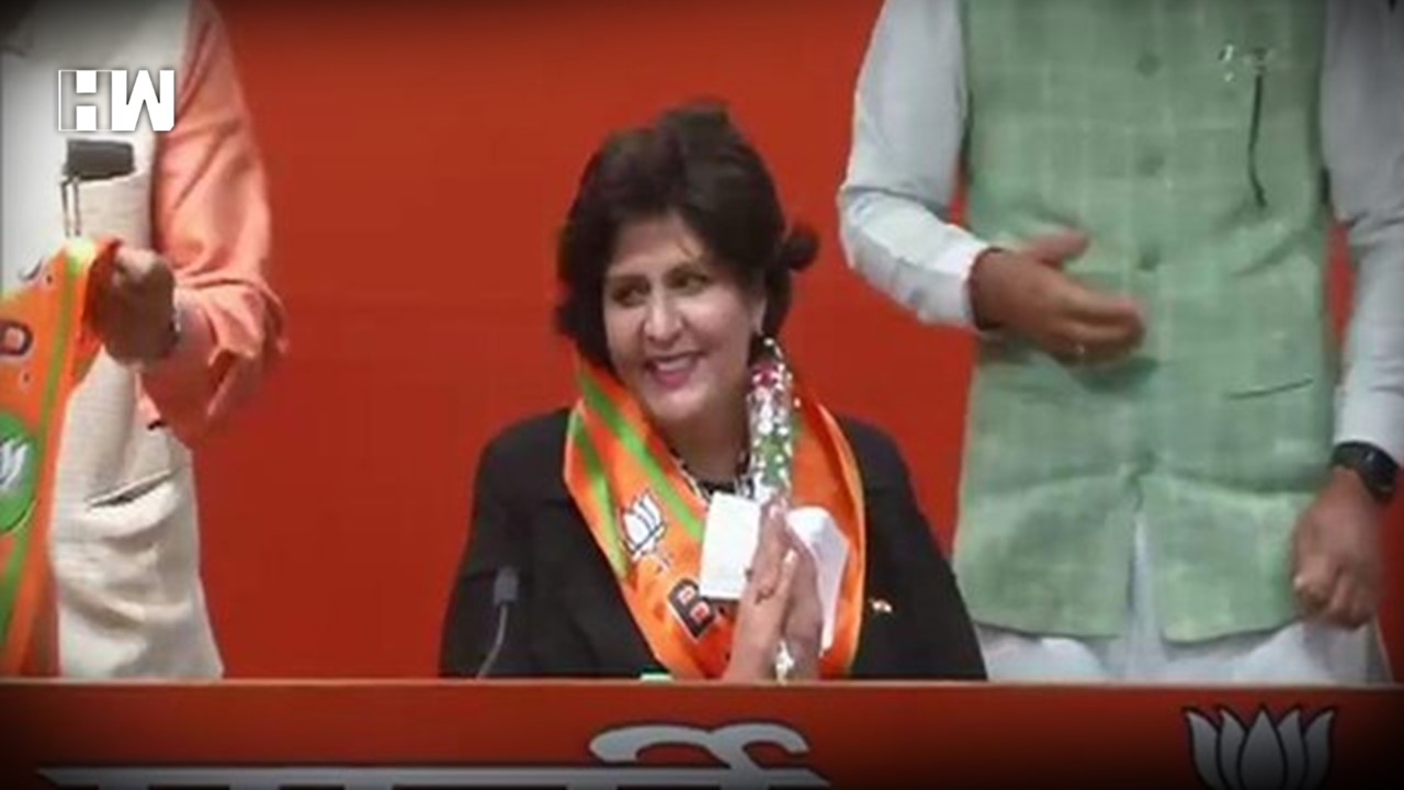 Paralympian Deepa Malik joins BJP - HW News English