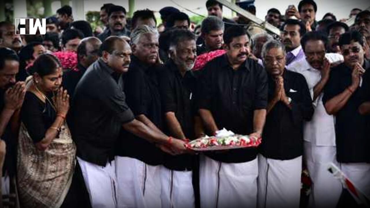 AIADMK leaders pay tribute to late Jayalalitha on her second death ...
