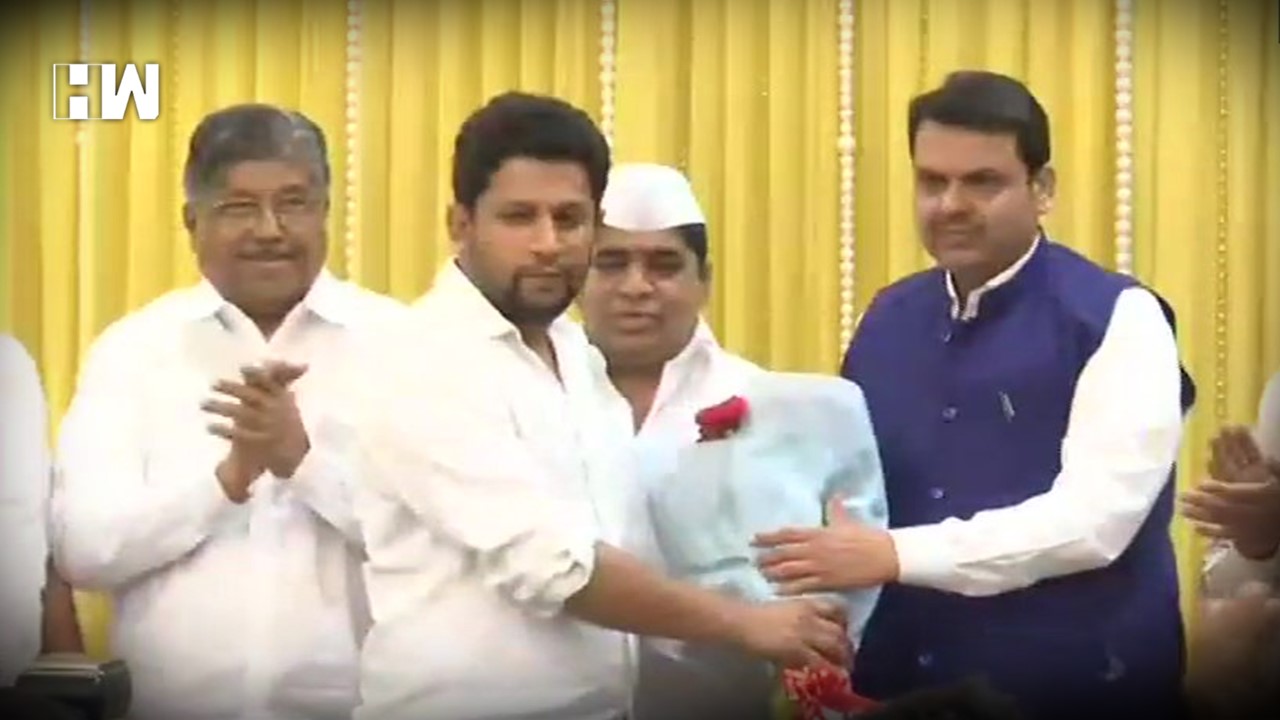 Maharashtra Congress leader’s son Sujay Vikhe Patil joins BJP - HW News ...