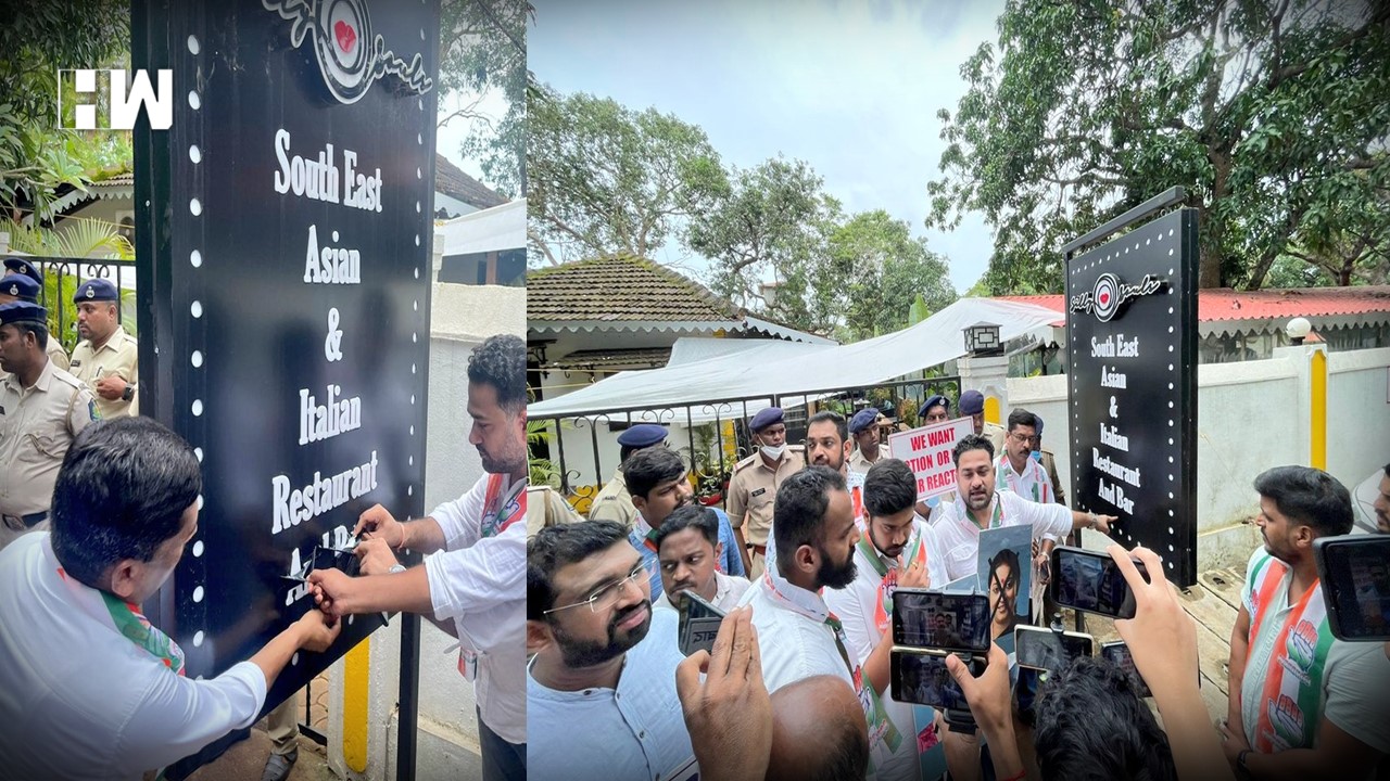 Watch: "Bar Covered With Black Tape," Youth Congress Workers Reach ...