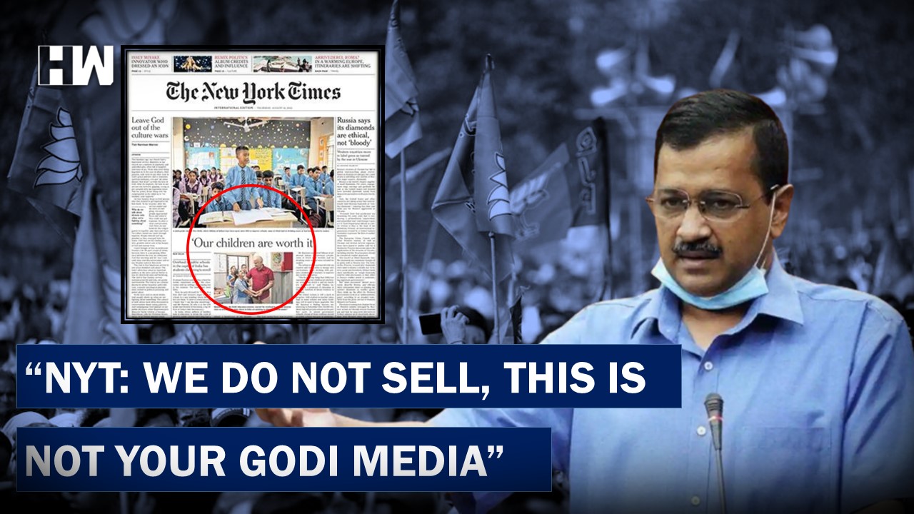 AAP Convenor Arvind Kejriwal Hits Out At BJP Over NYT Post - HW News ...