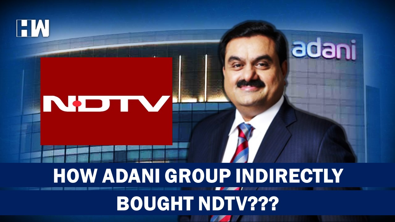 Major News! Adani Media Network Indirectly Acquires 29.18% Stakes In ...