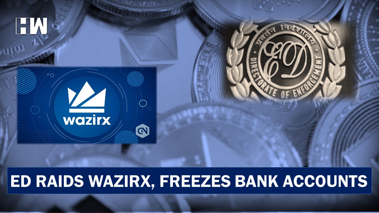 Raid On Crypto Firm WazirX: "Helped Illegal Chinese Firms Divert Money ...