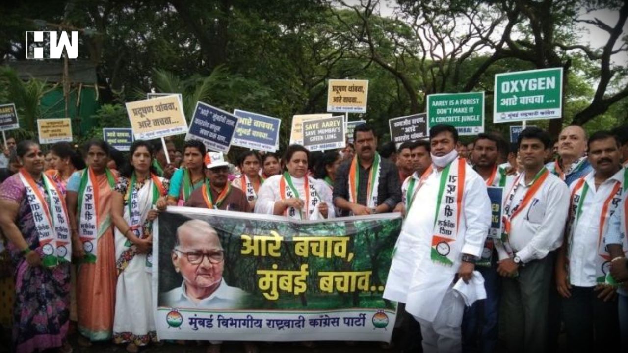 Save Aarey Protest Week 9: NCP Joins Movement - HW News English