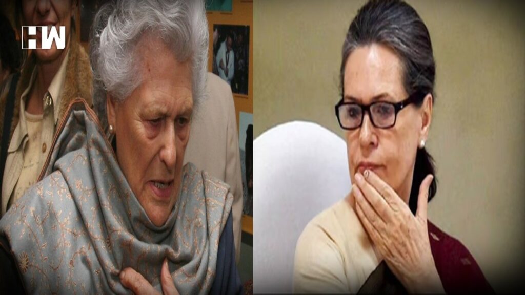 Sonia Gandhi's Mother Paola Maino Passed Away In Italy - HW News English