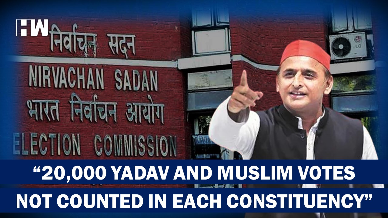 Akhilesh Yadav Alleges Eci Omitted 20 000 Votes Of Yadavs And Muslims