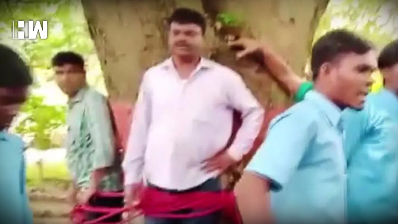 Jharkhand: Days Ahead Of Teachers Day Students Tie Teachers To a Tree ...