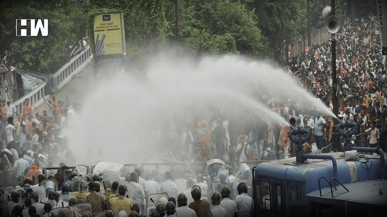 Nabanna Abhiyan: Clashes Erupt Between BJP Workers & Police, Several ...