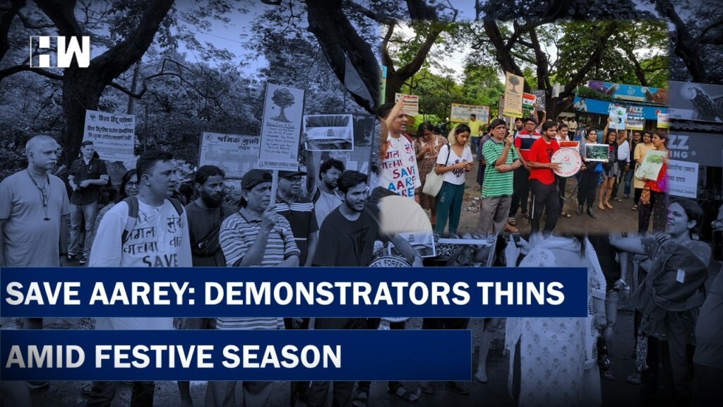 Save Aarey Protest Continues For 10th Week, Number Of Protestors Thin ...