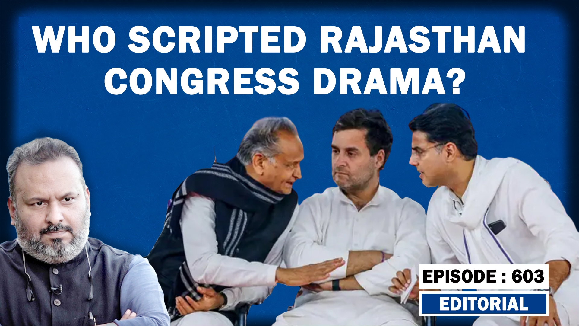 Editorial with Sujit Nair:Who Scripted Rajasthan Congress Drama? - HW News English