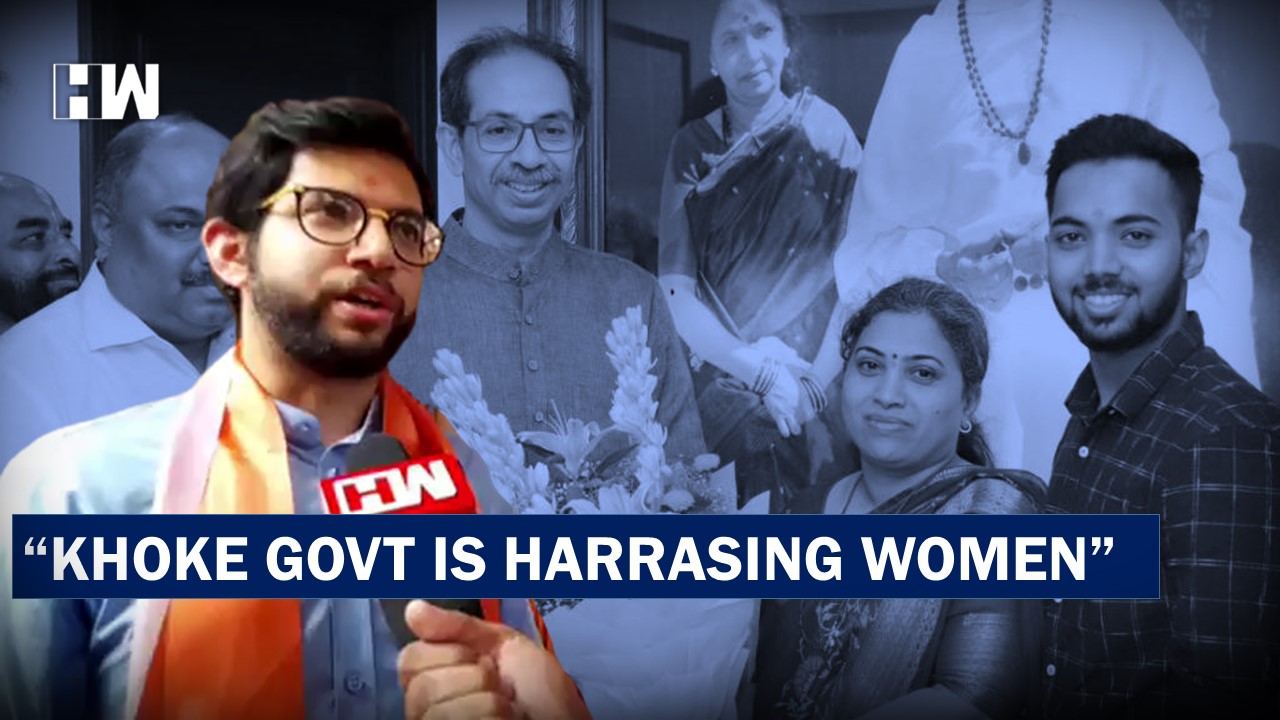 "The Khoke Govt Is Harrasing Women": Aditya Thackeray's Dig At Eknath ...
