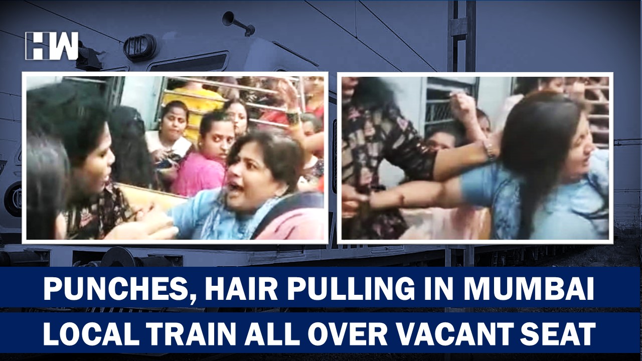 WATCH: WWE Like Scenes In Mumbai Local Trains as Women Commuters Beat ...
