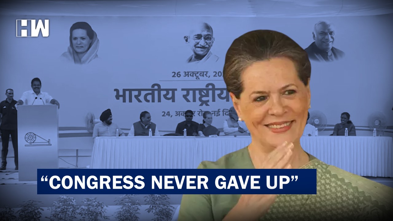 ‘I Am Feeling Truly Relieved’, Says Sonia Gandhi As She Passes The Baton To Mallikarjun Kharge ...