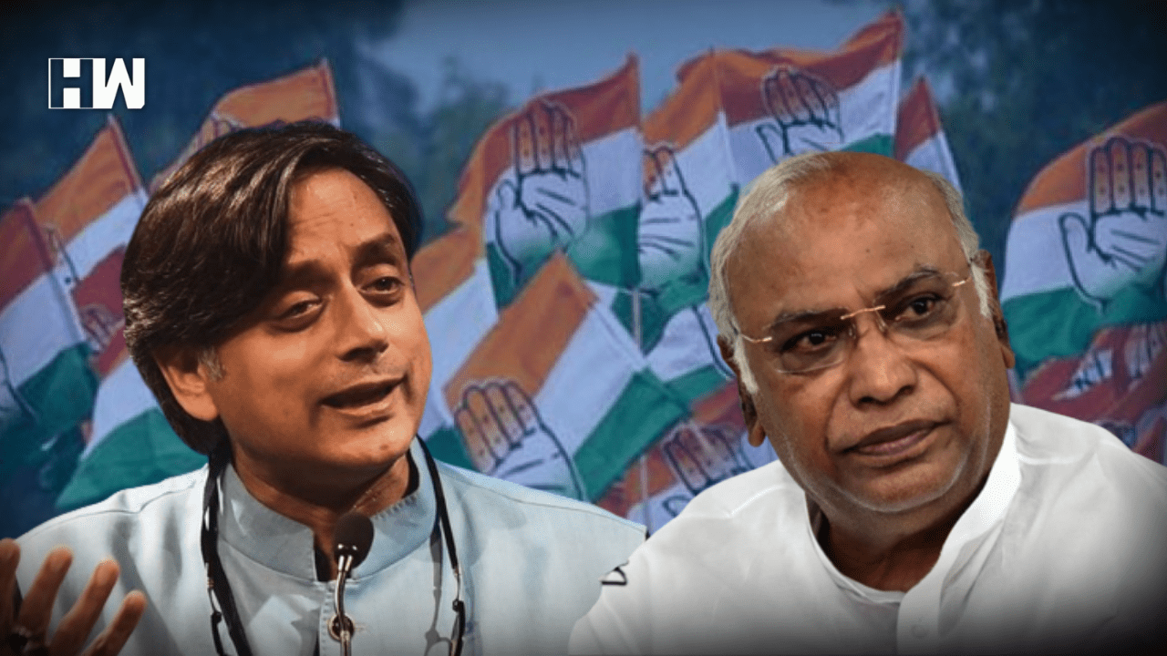"Can Bring Change Which Kharge Can't": Shashi Tharoor - HW News English