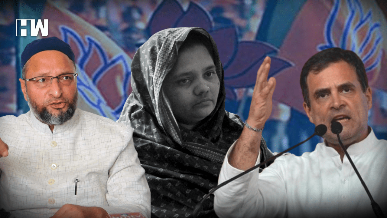 Rahul Gandhi & Owaisi Slam BJP Over Release Of Bilkis Bano's Rapists - HW News English
