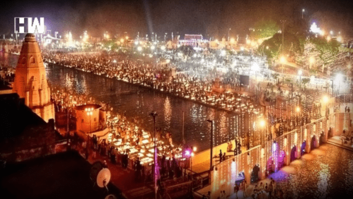 UP Minister Reviews Preparations Of 'Deepotsav' In Ayodhya Ahead Of PM Modi's Visit - HW News ...