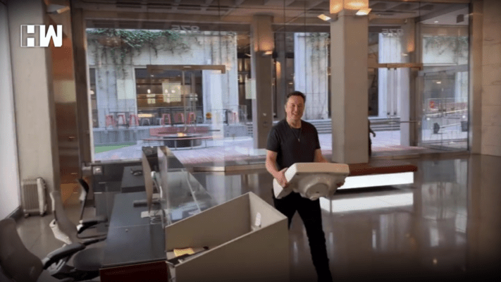 Watch: Elon Musk Enters Twitter Headquarters With A Sink Ahead Of ...