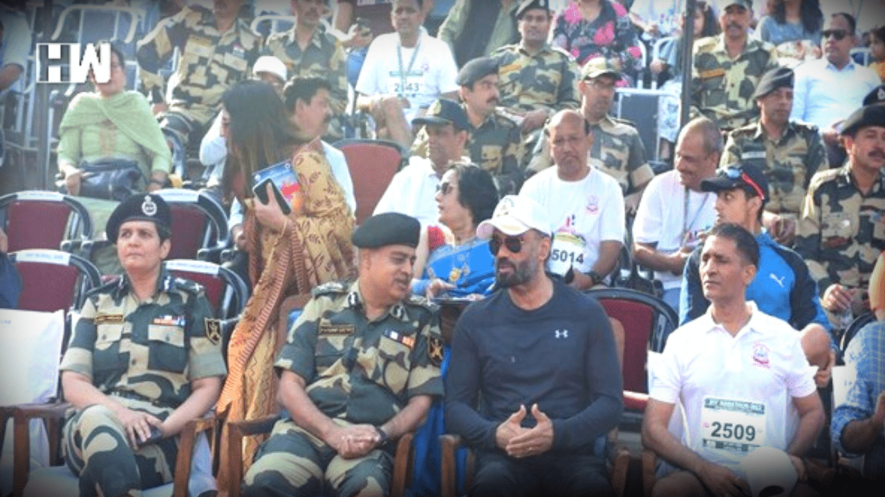 BSF Organizied A Marathon From Amritsar To Attari - HW News English