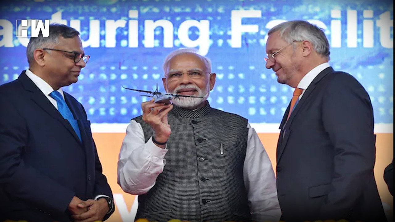 PM Modi Lays Foundation Stone Of C295 Aircraft Manufacturing Facility ...