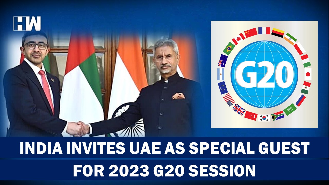Headlines: UAE Invited As Guest Country For 2023 G 20 Session By India ...