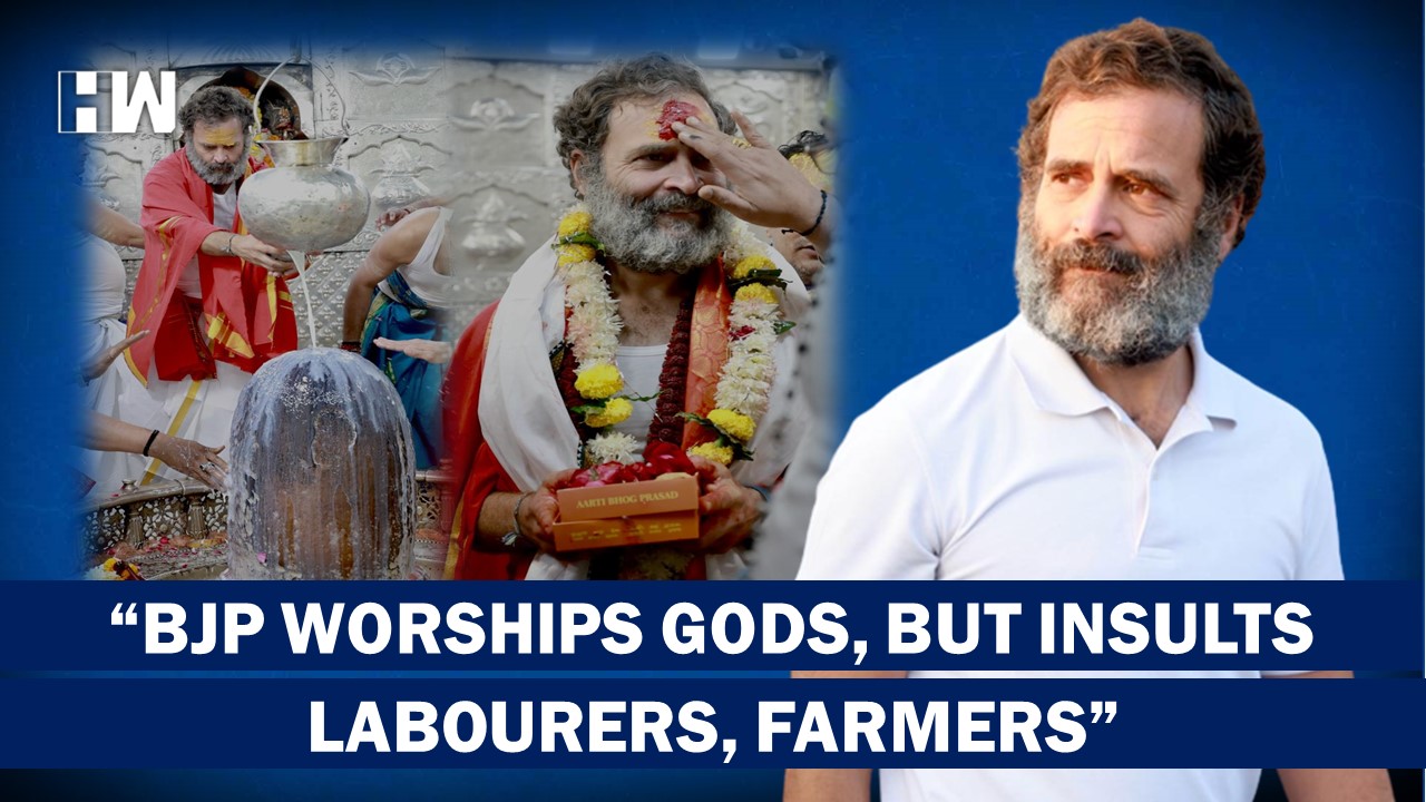 "Labourers, Farmers Real Tapaswi of India, BJP Insulting Them": Rahul Gandhi Slams Modi Govt ...