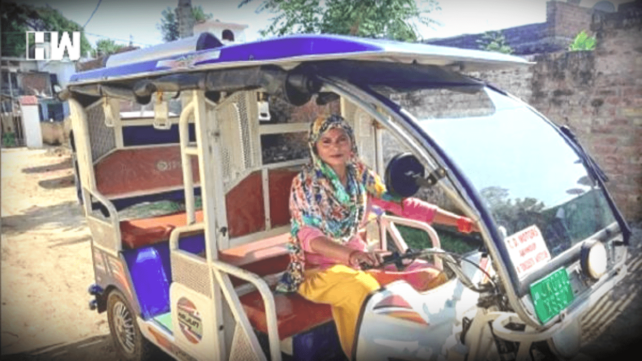 Jammu-Kashmir: Meet Seema Devi, First Woman E-Rickshaw Driver - HW News ...