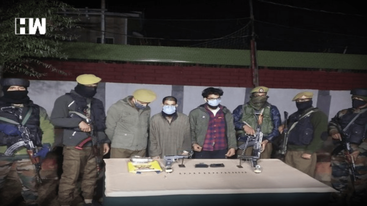 J-K: Police Arrests Two Terrorists In Sopore, Recovered Arms ...