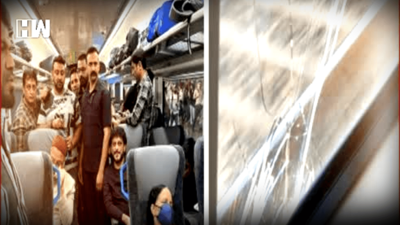 Gujarat: Waris Pathan Claims That After Being Stone-Pelted, Window Glass On Vande Bharat Express ...