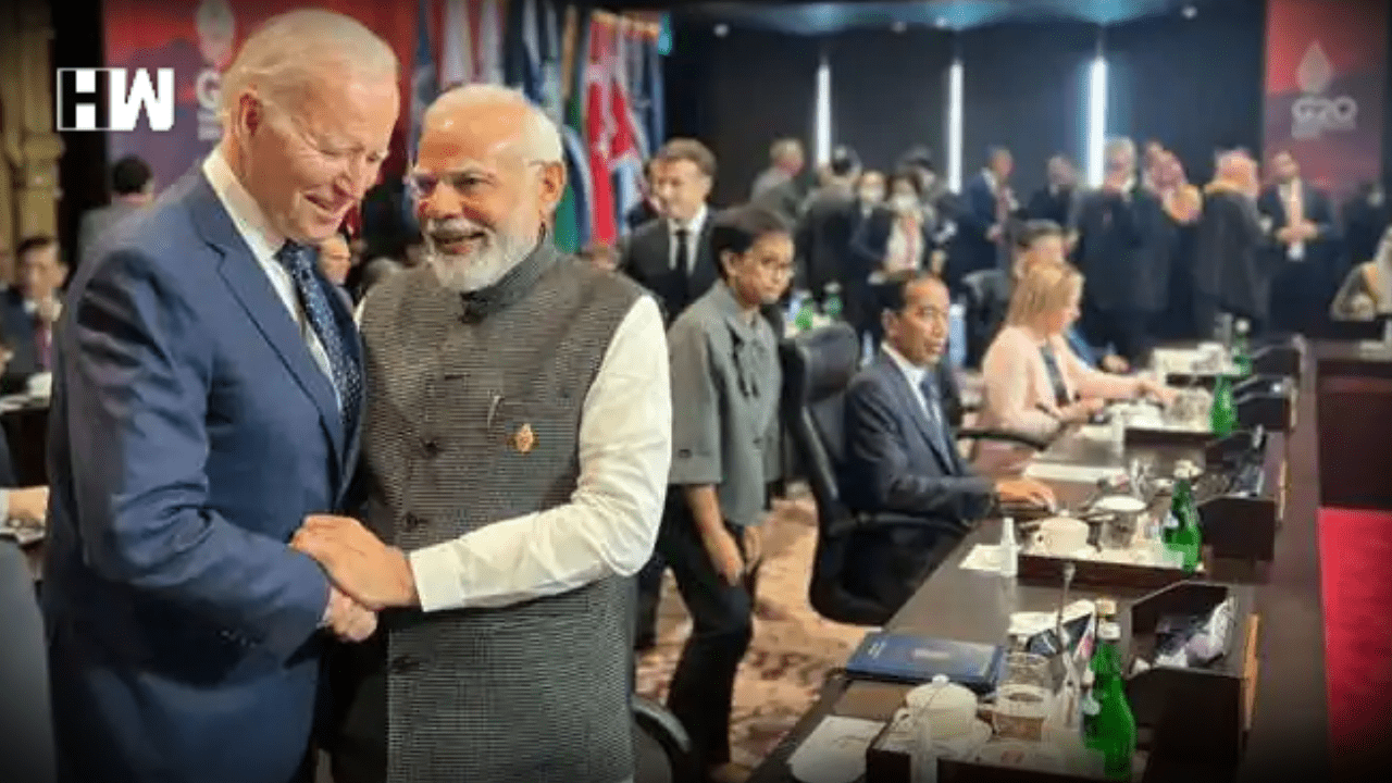 G20 Summit: PM Modi, US President Biden Share Warm Hug At Bali - HW News English