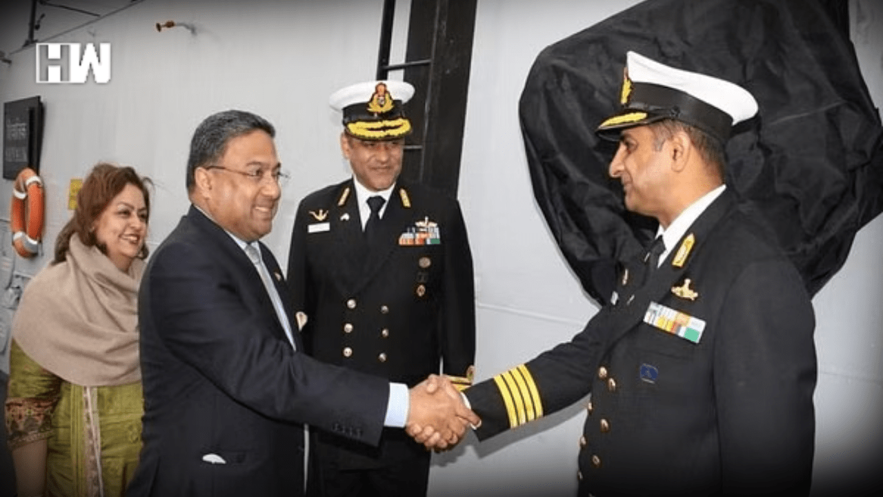 Indian Envoy To Japan Visits INS Shivalik In Japan's Yokosuka - HW News ...