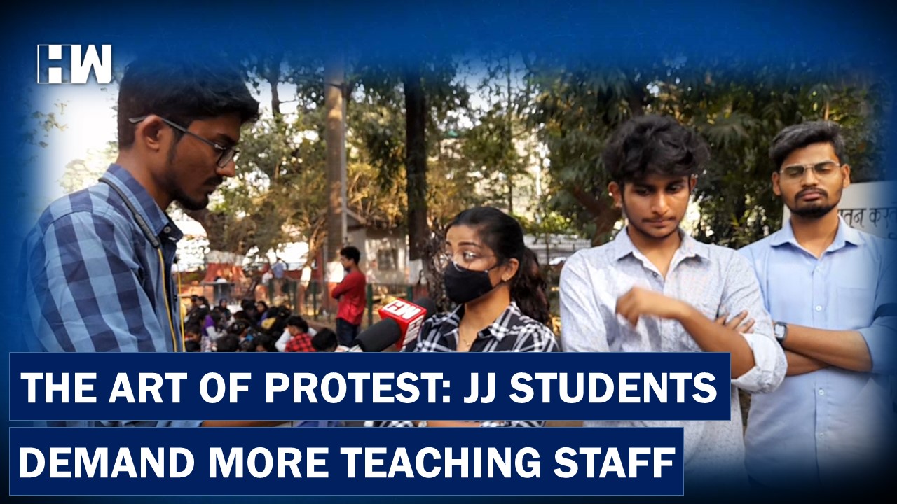 "If we don't suffer future batches will": JJ Student - HW News English