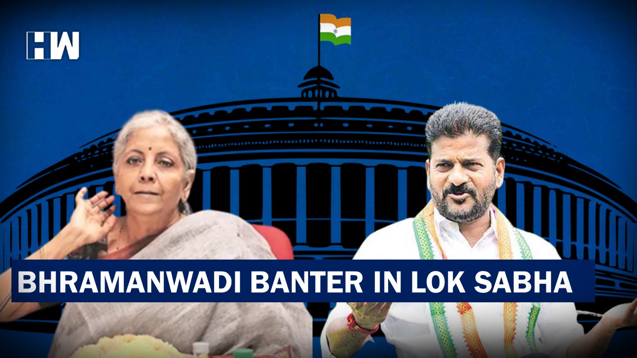 A Heated Argument In Lok Sabha Between Nirmala Sitharaman And Revanth ...