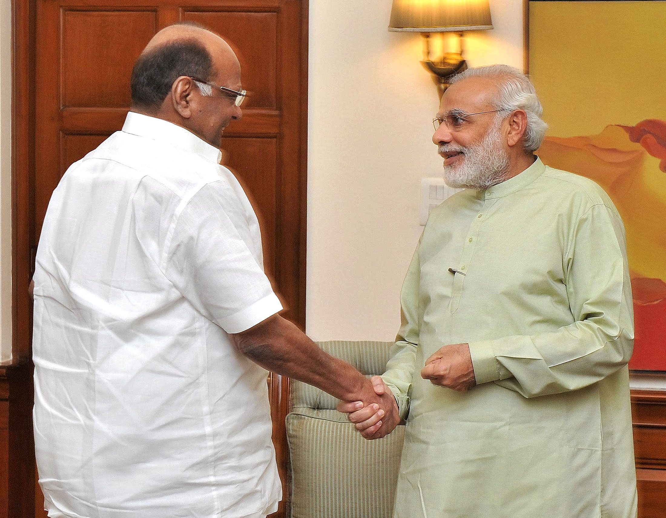 NCP Supremo Sharad Pawar Enquires About Condition Of PM Modi's Ailing ...