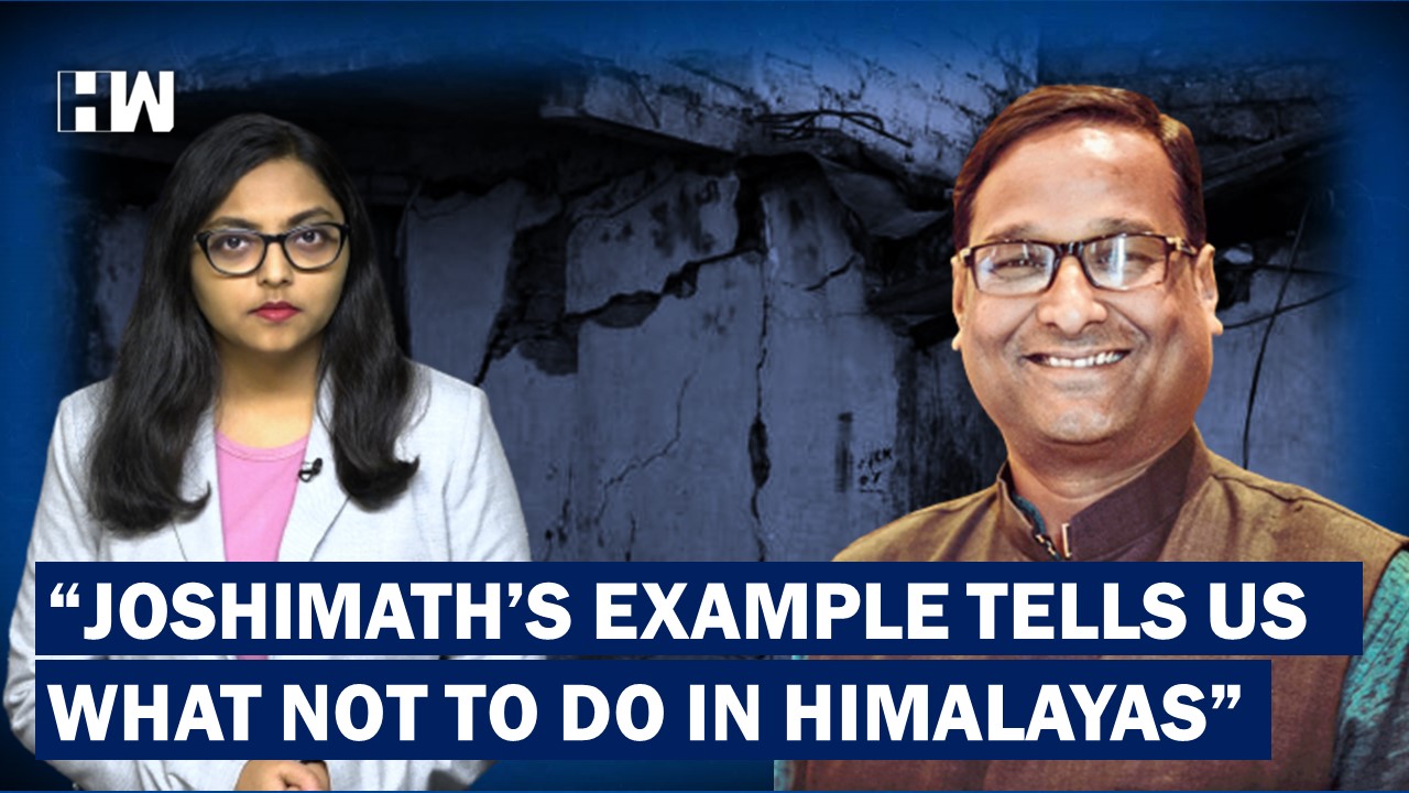 "Joshimath's Example Tells Us What We should Not Do In Himalayas": Dr ...